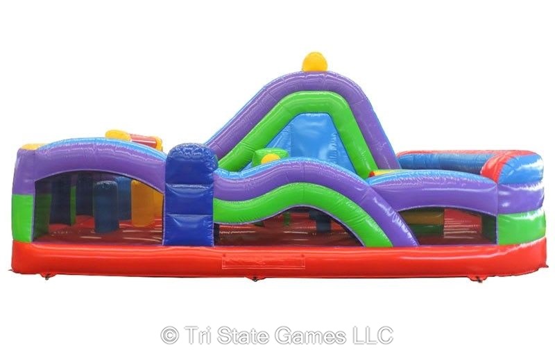 Retro Radical Run Inflatable Obstacle Course - Rental in West Kentucky ...